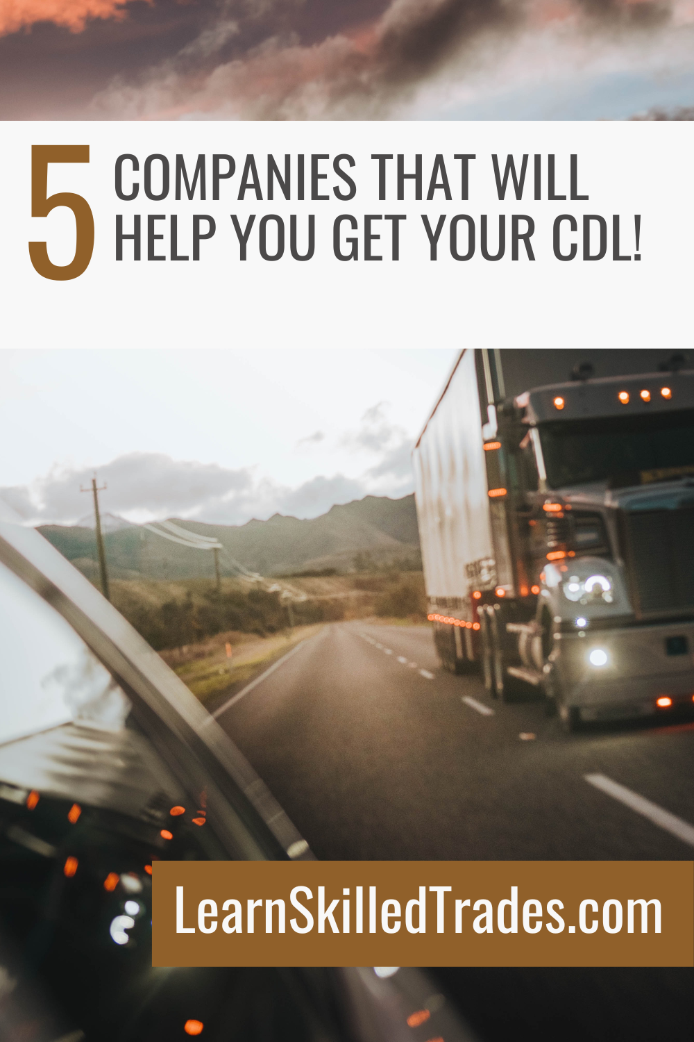 How to get your CDL in Washington State